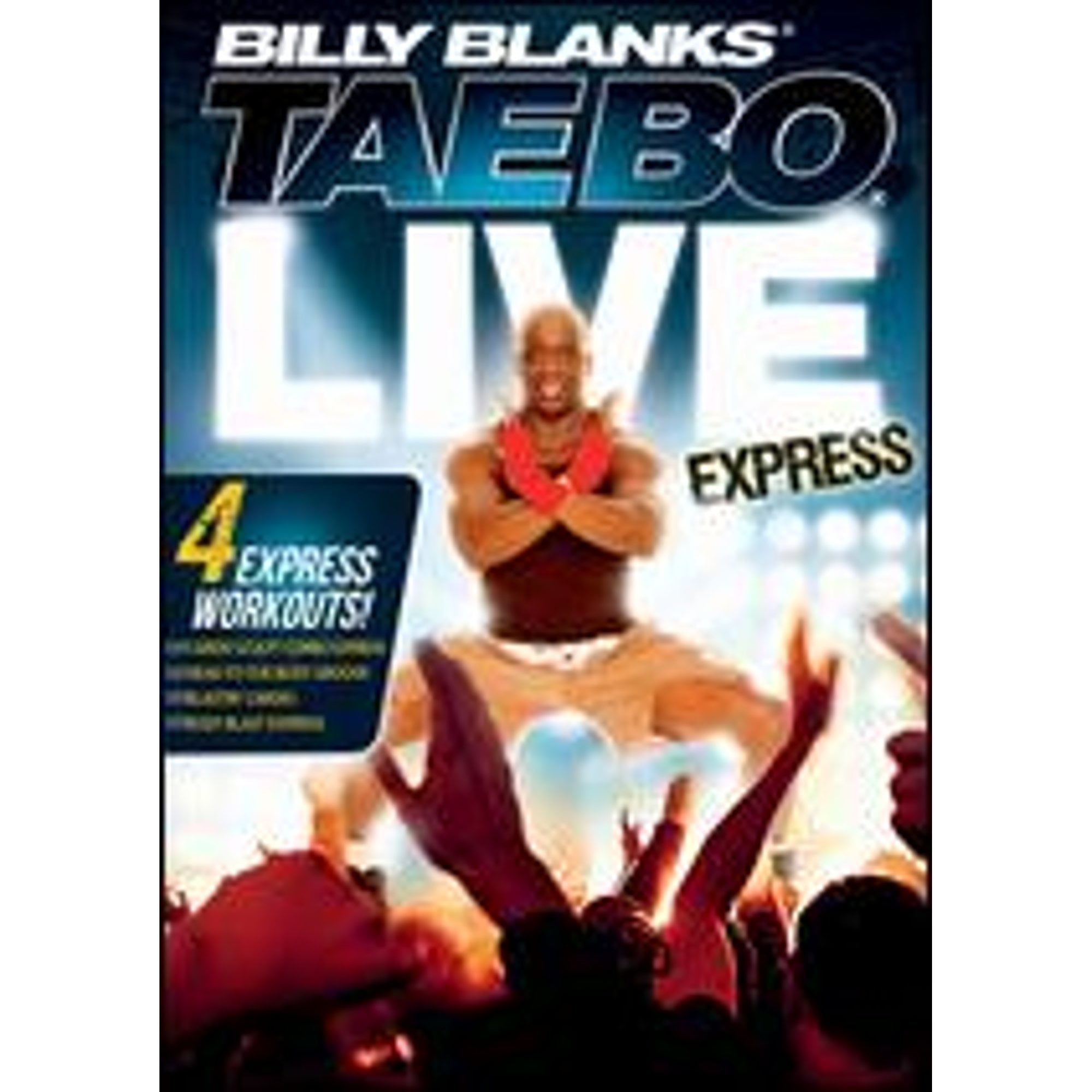 Pre-Owned Billy Blanks: Tae Bo Live Express (DVD 0013132607474 ...