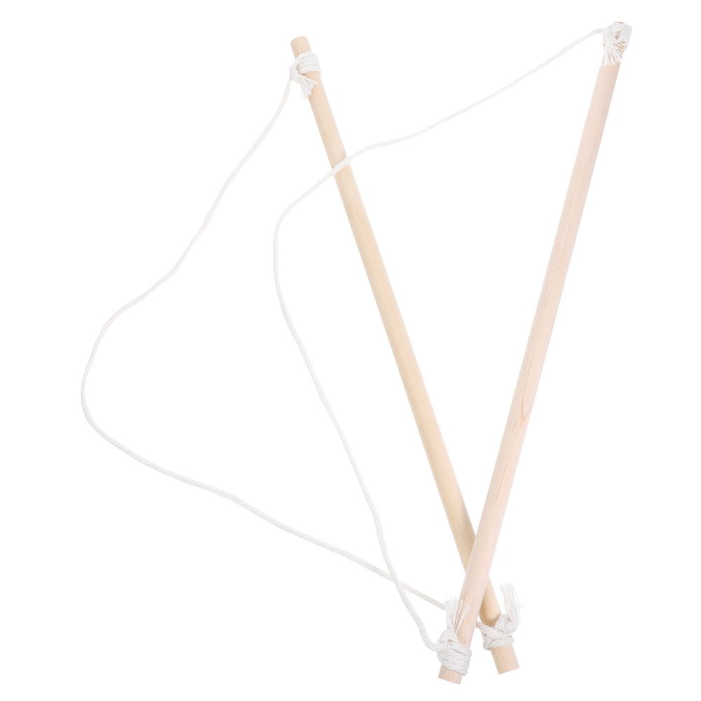 Click here for Junwell 2pcs Wooden Banner Flag Pole Banner Holder... prices