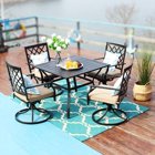 Mainstays Tuscany Ridge 5-Piece Outdoor Dining Set - Walmart.com