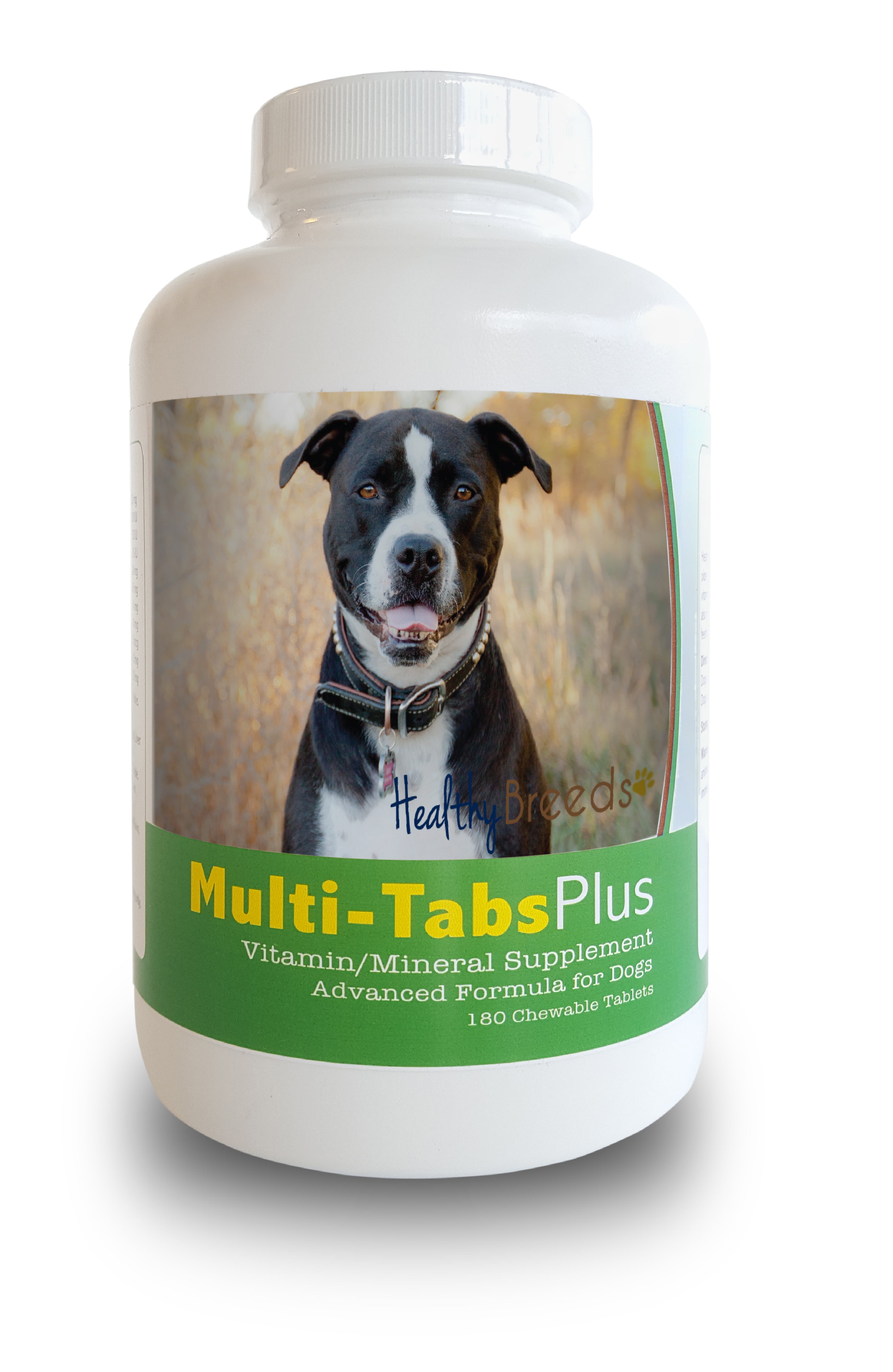 Healthy Breeds Dog Multi-Tab Vitamin and Mineral Supplement for Pit ...