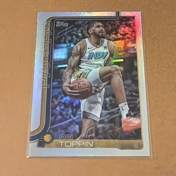 2025-26 Topps Obi Toppin #54 Rainbow Foil Base Set Topps - Walmart.com