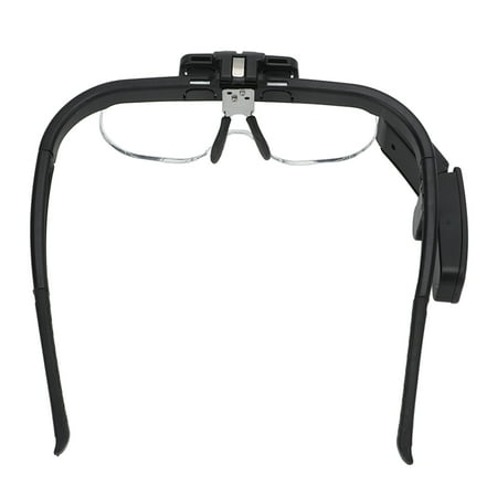 Headband Magnifier, Clear Image Magnifying Glasses Foldable Bracket ...