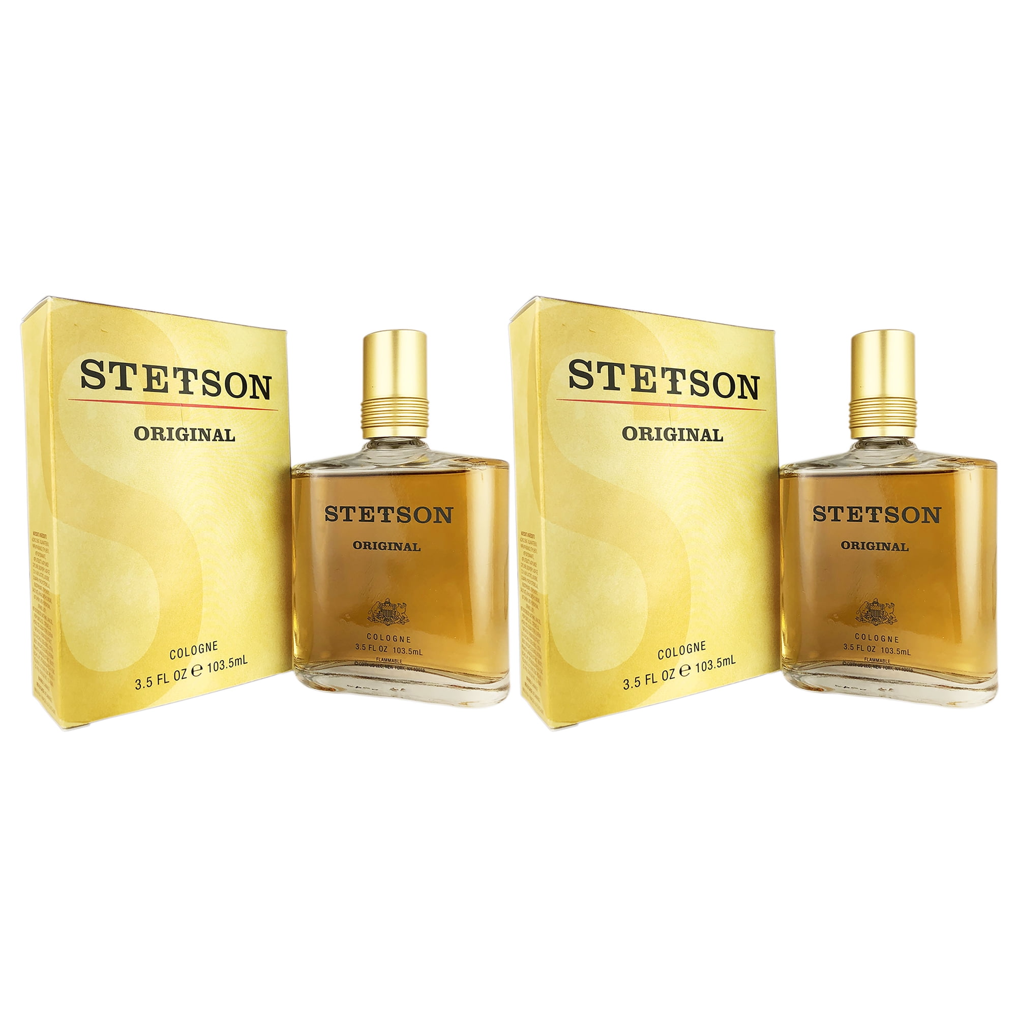 Stetson Original for Men by Coty Col. Splash 3.5 oz ea TWO - Walmart.com