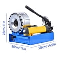 Handheld Hydraulic Hose Crimper Machine, 8 Dies Set Included ...
