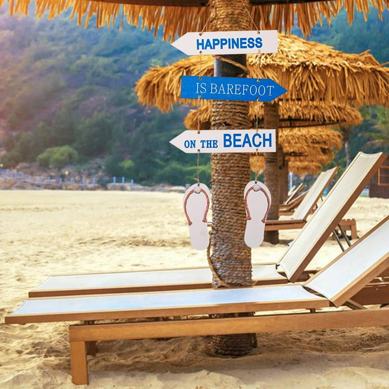 Nautical Wooden Beach Signs