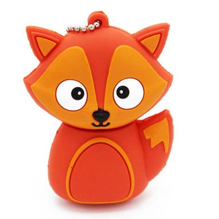 E-GotoFuture Cartoon Fox Pen Drive USB Flash Drive USB 2.0 U-disk ...