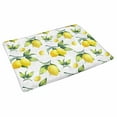 MKHERT Funny Fruit Decor Yellow Lemon Art Doormat Rug Home Decor Floor ...