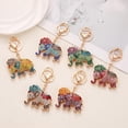cute keychain,Elephant style keychain,Cute keychain for women’s bags ...