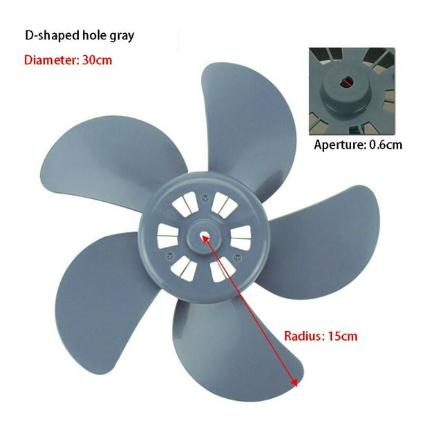 Three/Five Leaves Household Fan Blade with Nut Cover Fan Blades for ...