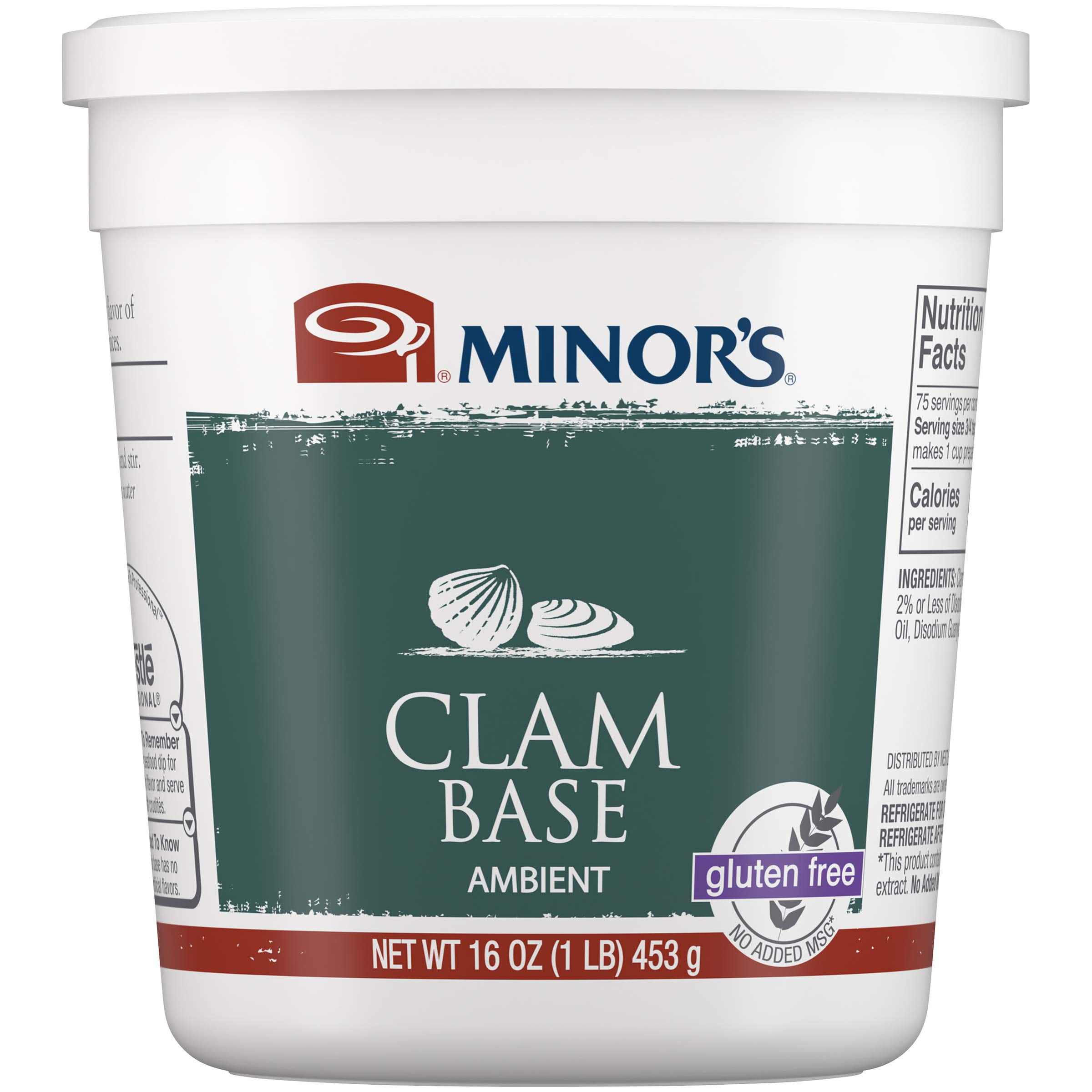 Minor s Clam Base 16 Oz Walmart