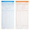 Yescom 1000 Count Monthly Time Clock Cards Timecard for Employee ...