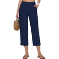 Capris Pants for Women High Waisted Relaxed Fit for Warm Weather ...
