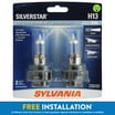 SYLVANIA H13 SilverStar Halogen Headlight Bulb, 2 Pack - Walmart.com
