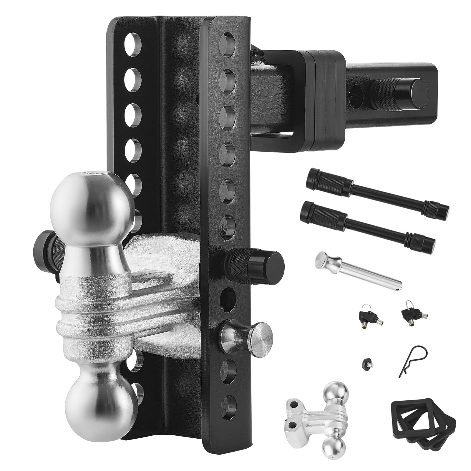 Click here for Kffkff Adjustable Trailer Hitch 2 Receiver 8 Drop... prices