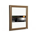 SECO Front Load Easy Open Snap Poster/Picture Frame 11 x 17 Inches, Dark Wood Effect Frame ...