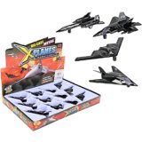 Die-Cast Pullback Stealth Bomber Models (4.25"-5.25") SR-71 Blackbird - Walmart.com