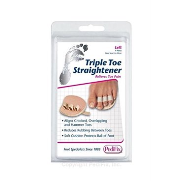 PediFix Podiatrists' Choice Triple Toe Straightener - Right - 2-Pack ...