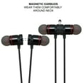 2 Acuvar Wireless Magnetic Rechargeable Earbuds With In Line Mic and ...