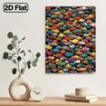 500pc Fun puzzle,frameless paper puzzle, mental exercise,suitable for ...