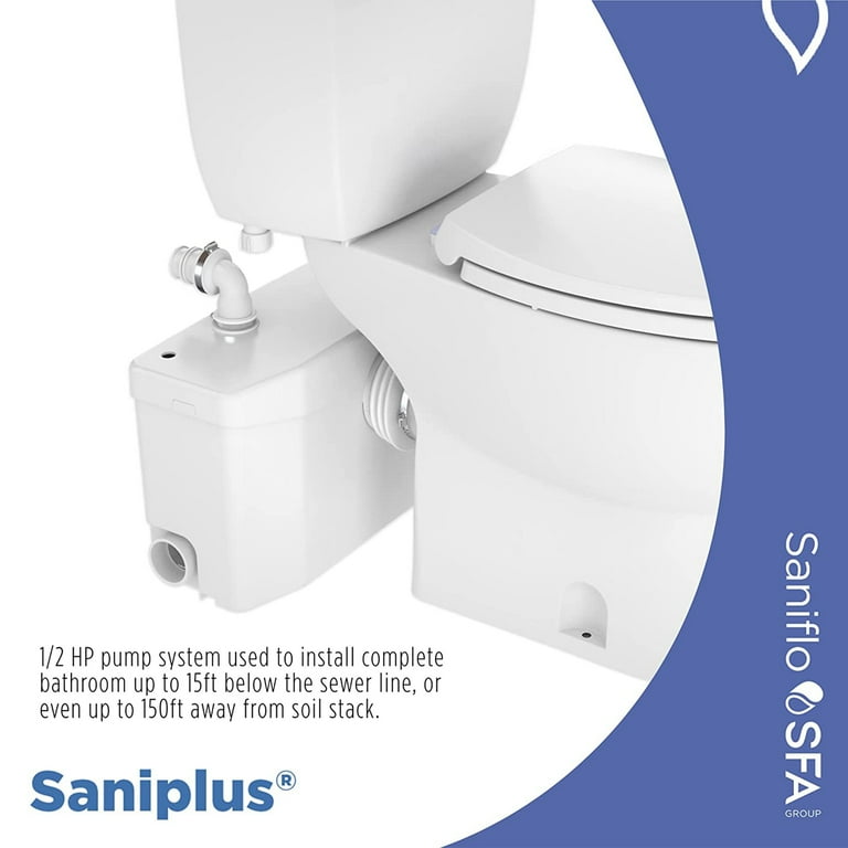 Saniflo Saniplus Wastewater Drain Pump And Macerating, 11/20/2023