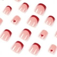 Fofosbeauty 24 pcs Square False Nails, Press-on Nails Designs 2022 ...