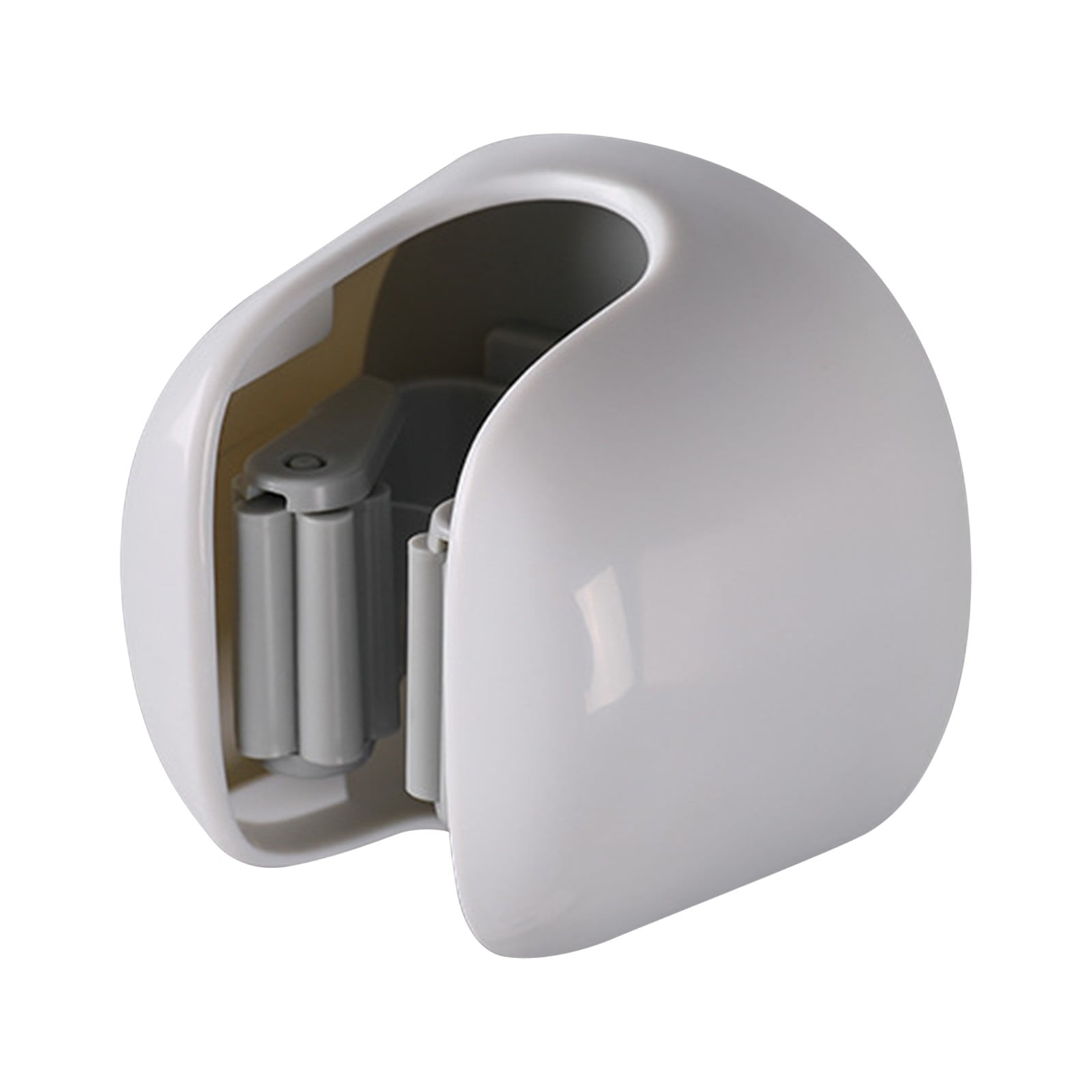 Organizador de trapeadores de pared con ganchos y clips, resistente, para escobas y cepillos ...