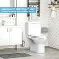 Bidet Toilet Seat, Adjustable Water Pressure, Self-Cleaning, Rear and ...