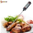 Spencer 2Pcs LCD Digital Kitchen Probe Thermometer Instant Read Food ...