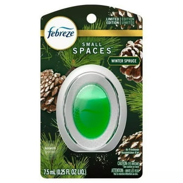 Febreze Small Spaces Air Freshener, Winter Spruce, .25 oz, Pack of 2 ...