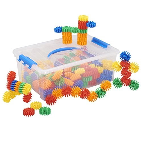 ECR4Kids Gears Galore Math Manipulatives Building Kit, Educational ...