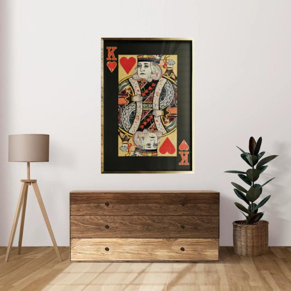 Click here for Take Me Home Furniture Elegant Wall Art - playing... prices