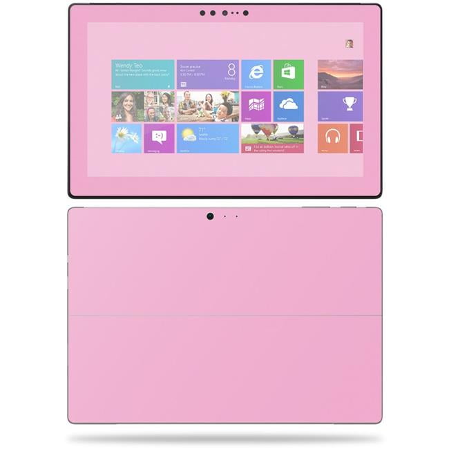 MightySkins MISURPRO1-Solid Pink Skin for Microsoft Surface Pro 2017 12 ...