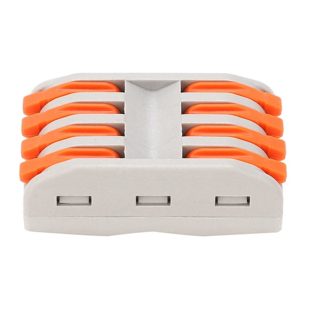 Wire Block Clamp Terminal,5Pcs Wire Block Clamp Quick Terminal Block ...