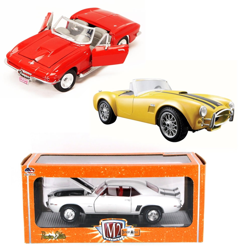 Best of 1960s Muscle Cars Diecast - Set 22 - Set of Three 1/24 Scale ...