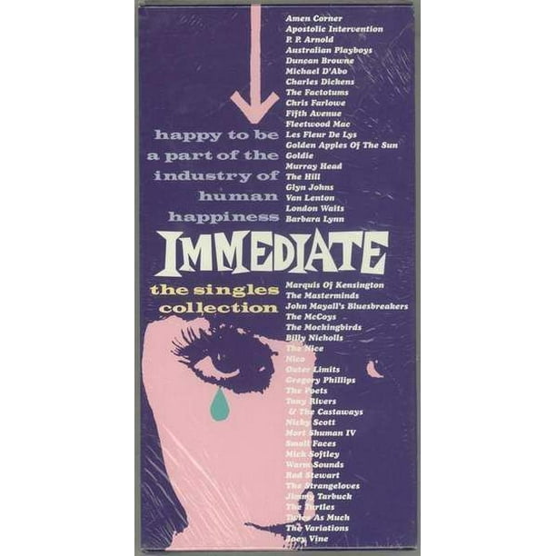 Various - The Immediate Singles Collection - CD Box Set - Walmart.com