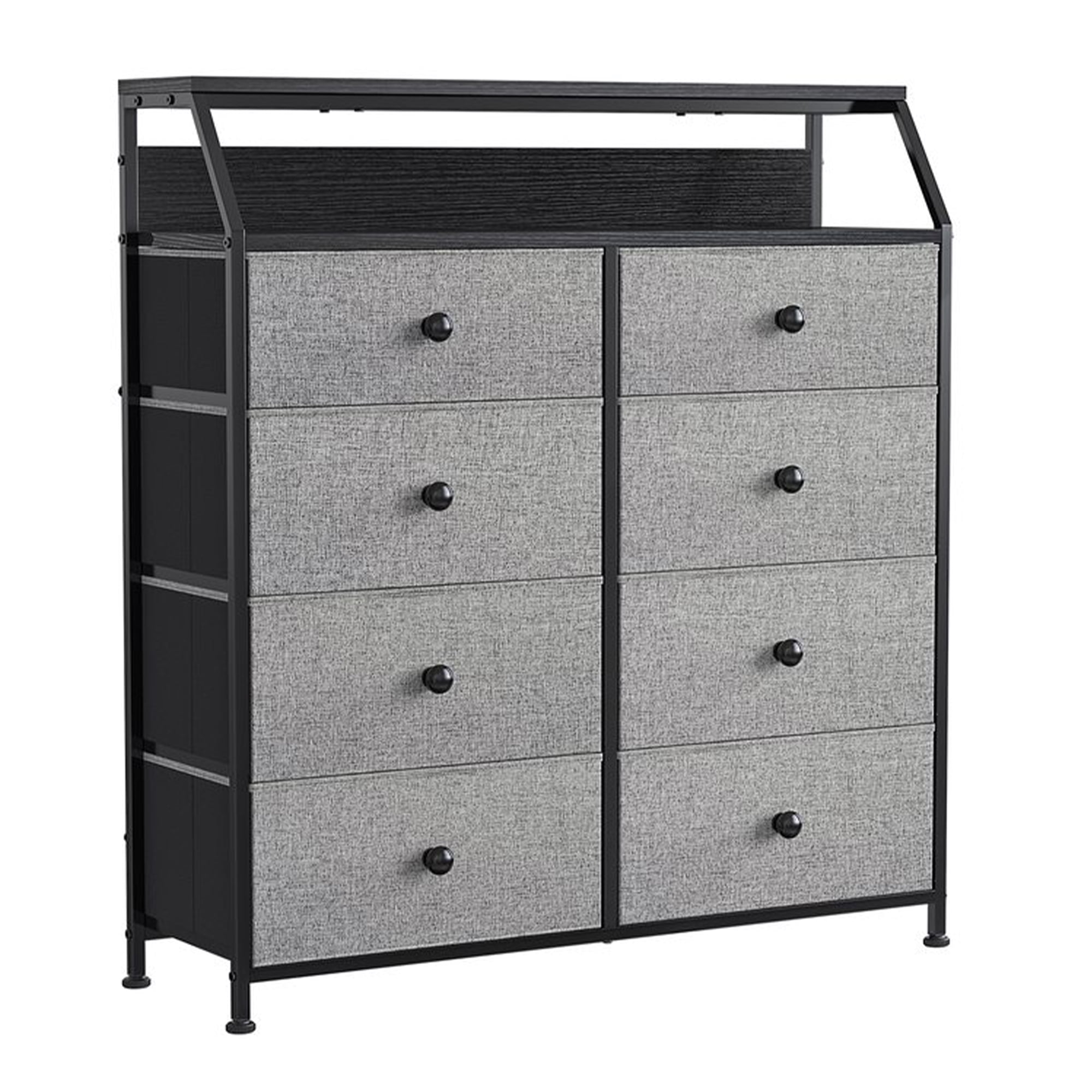 Click here for Reahome 8 Drawer Wood Top Storage Dresser W/2 Draw... prices