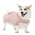 Windproof Dog Puffers Vest Dog Winter Apparel Dog Outerwear Pet Safety ...