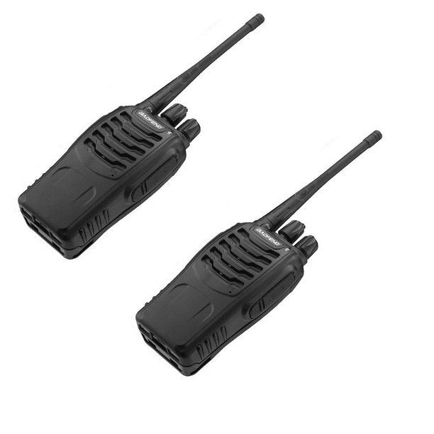 Walkie Talkie Two Way Radio 16 Channels Rechargeable PMR 446 Long Range ...