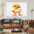 Yellow Duck Canvas Prints Wall Art 16x24inch Canvas Prints Cute Happy ...