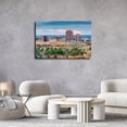 Affixzi Albuquerque Skyline Canvas Print, New Mexico Cityscape Wall Art ...