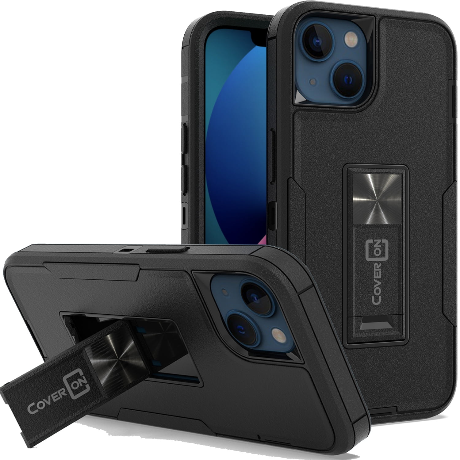 CoverON For Apple iPhone 13 Case, Military Grade Heavy Duty Full Body ...