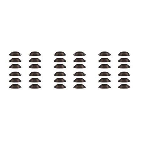 Guardoinrt 12 Pieces Iron Drawer Handle 98mm Vintage Pre-drilled ...