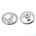 DAMIFU 3-12inch Handwheel 3-spoke Machinery Hand Wheels Chrome Plated ...