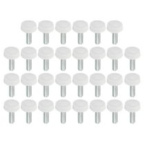 Uxcell M4x16mm Knurled Thumb Screws Clamping Screws Knobs Grip Bolts ...