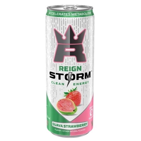 UPC 815154026154 - REIGN Storm Guava Strawberry Clean Energy 12 fl oz ...