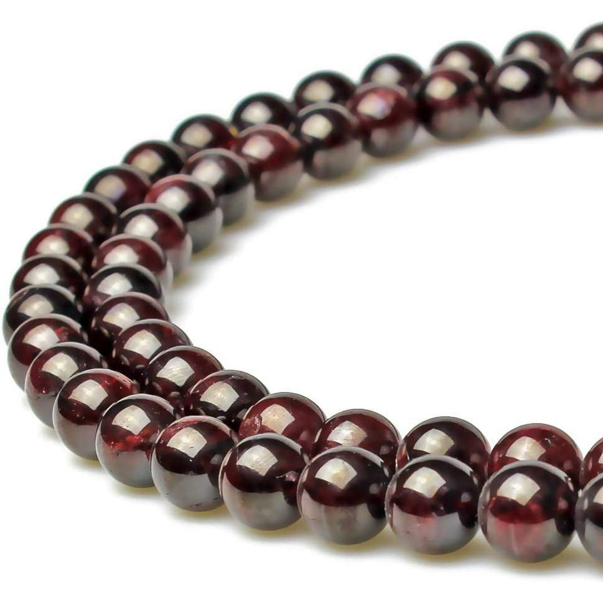 Click here for Fatty Farmer Natural Stone Beads Garnet Round Loos... prices