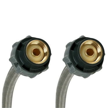 Fluidmaster 12IM72 Braided Stainless Steel Ice Maker Connector, 1/4 ...