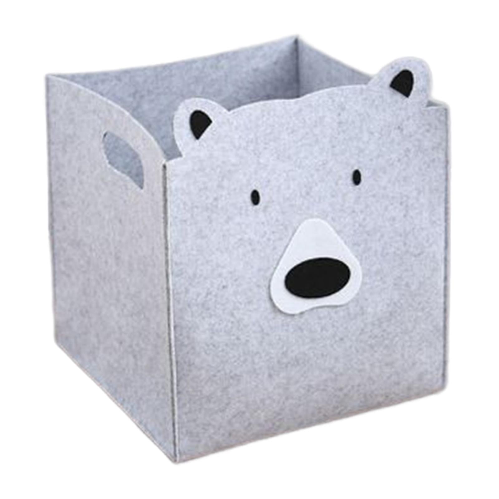 Folding Storage Box Toy Sundries Cute Storage Basket Storage Office ...