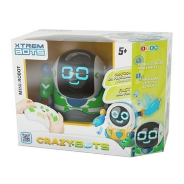 Ninja Bots 2-Pack, Hilarious Battling Robots (Red/Black) with 6 Weapons ...