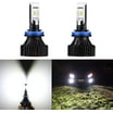 Alla Lighting 2pcs Super Bright 6500K White H11 H11LL LED Headlight ...